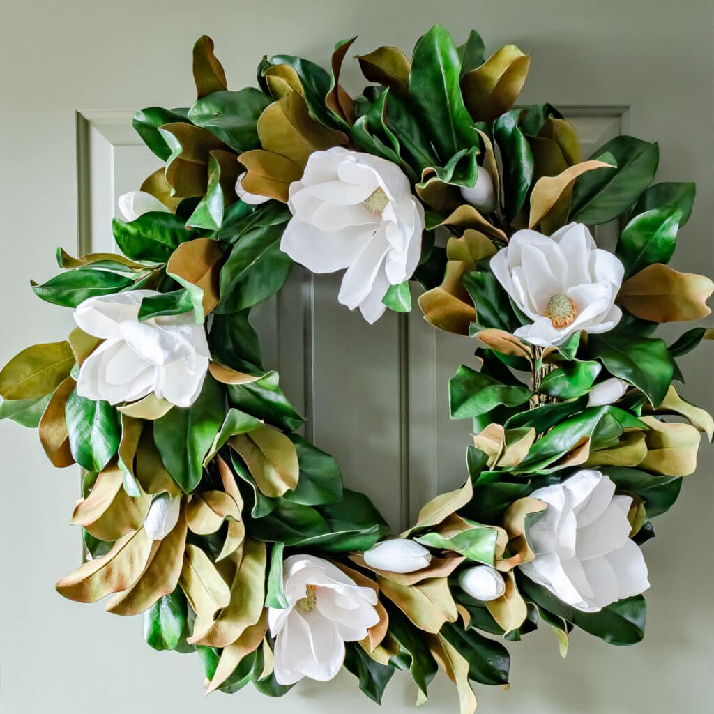 Magnolia Wreath | Large | Living Beautifully